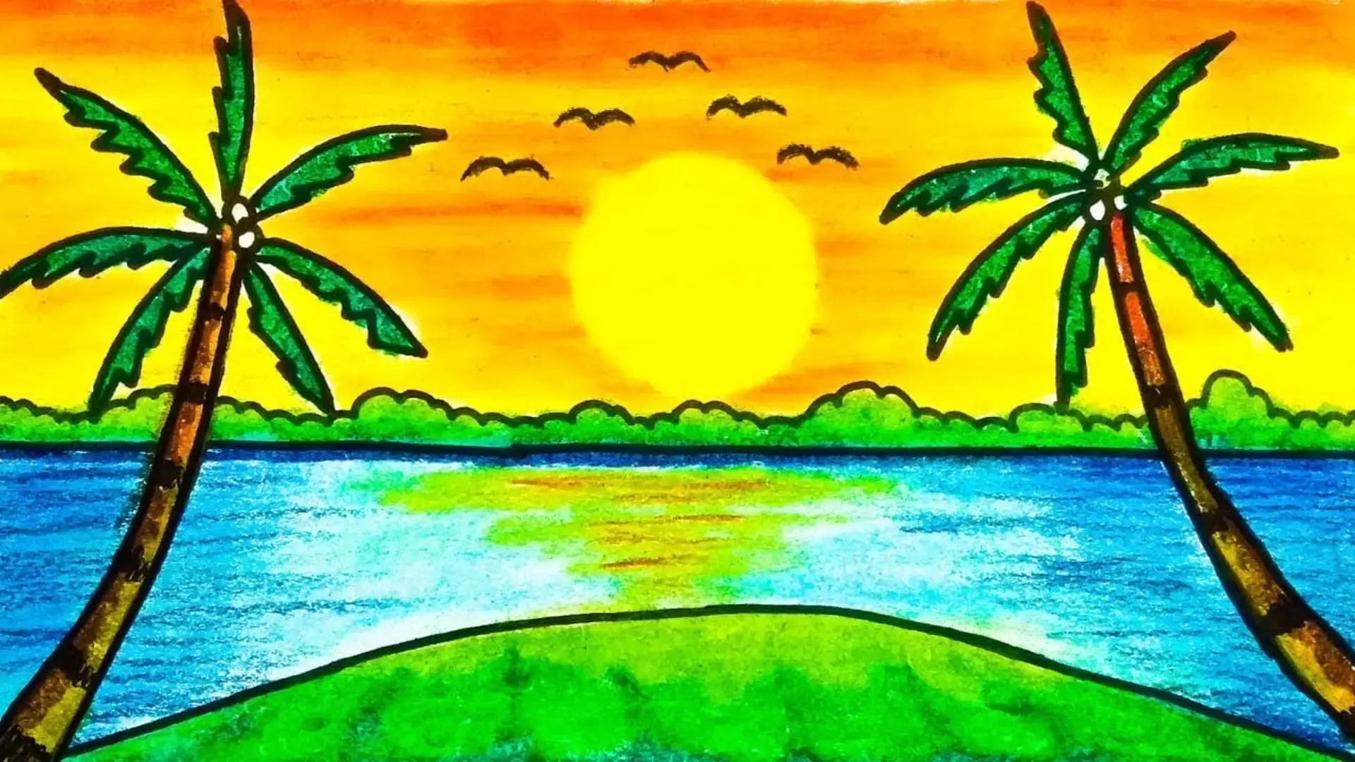 Easy Summer Drawings